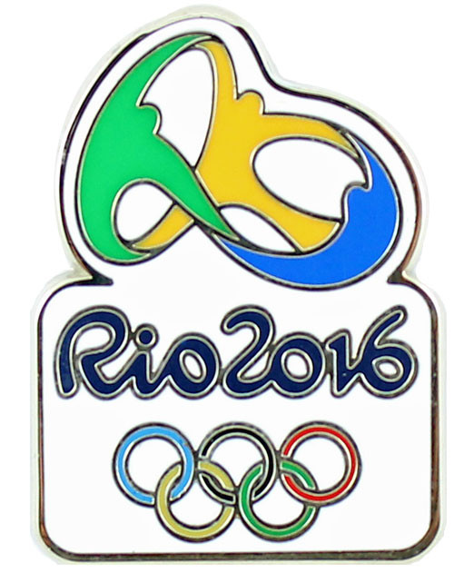 Rio de Janeiro 2016 Olympics Logo Pin