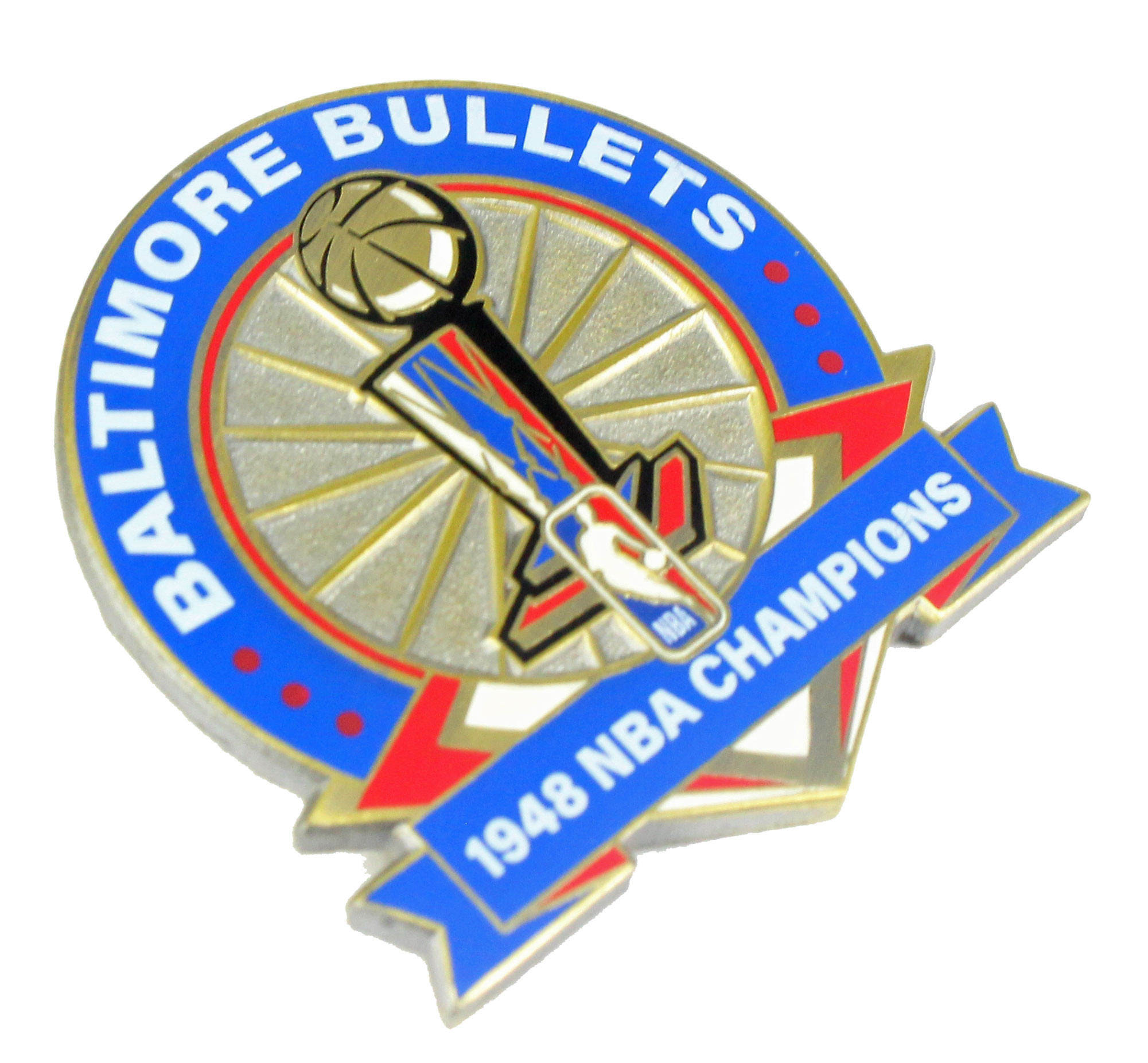 Baltimore Bullets 1948 NBA Champions Pin