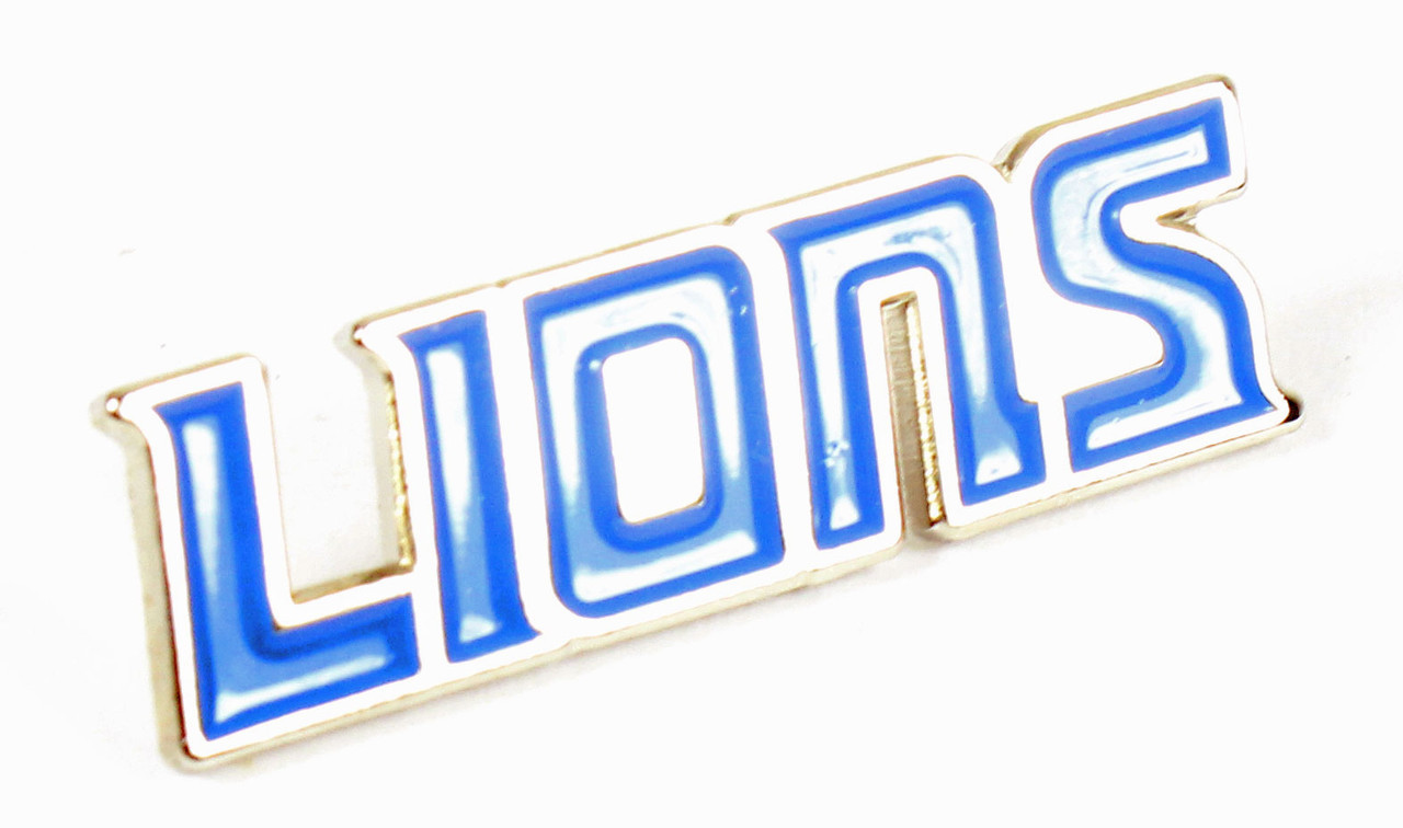 Detroit Lions Pins | Lions Earrings | Lions Lanyards