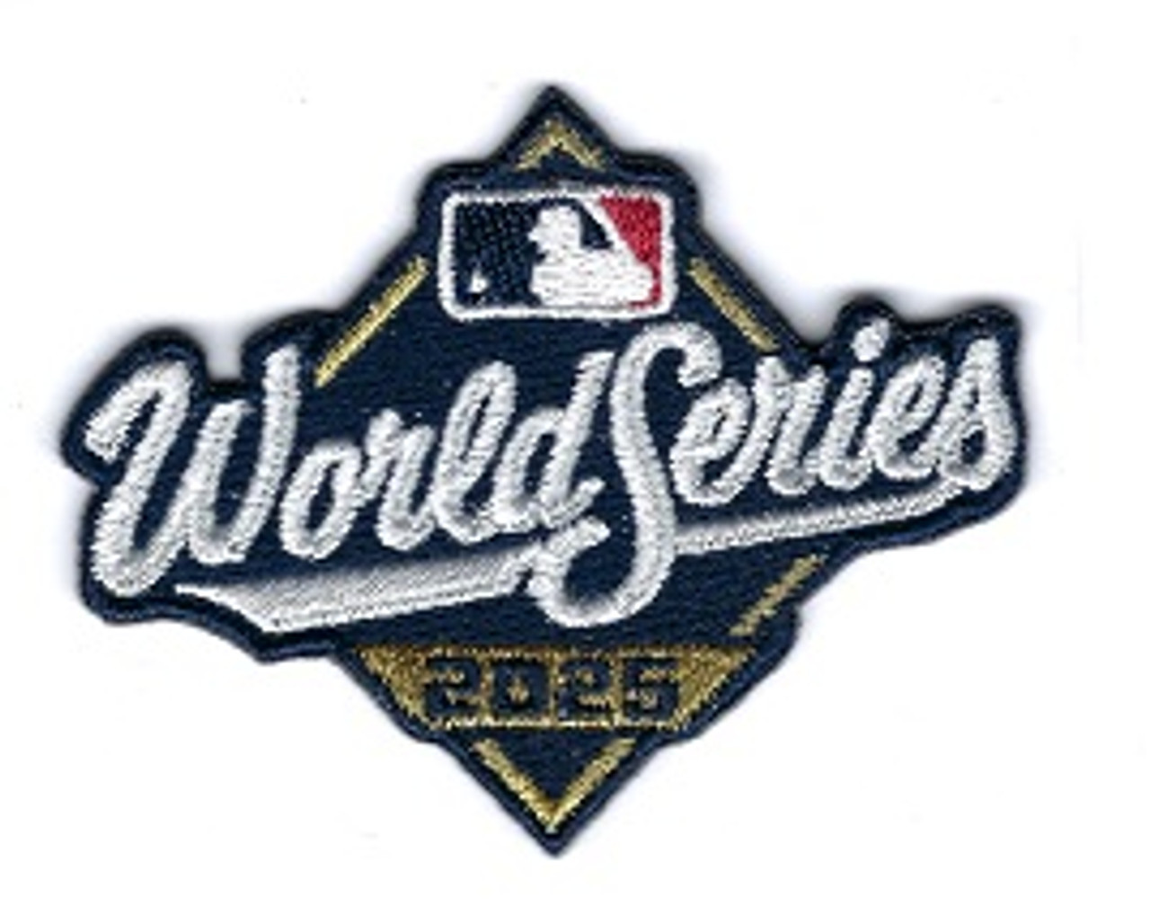 2025 MLB World Series Logo Patch - 2.5" x 2.25"