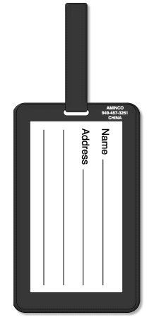 Illinois Luggage Bag Tag illinois-luggage-bag-tag