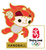 Beijing 2008 Olympics Huanhuan Handball Pin
