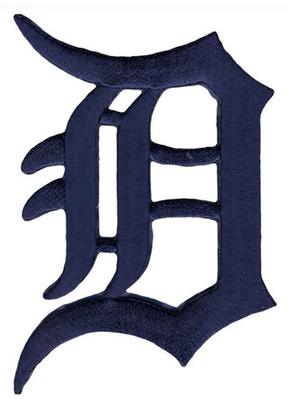 Detroit Tigers Embroidered Emblem Patch 4