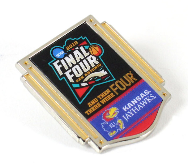 Kansas Jayhawks 2018 Men's Final Four Pin