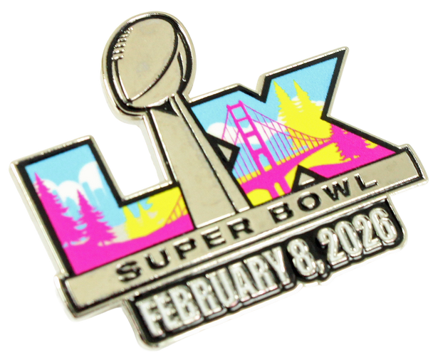 Super Bowl LX (60) Logo Pin