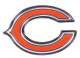 Chicago Bears "C" Logo Pin