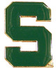 Michigan State Logo Pin
