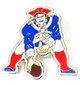 New England Patriots Vintage Retro Pin