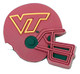 Virginia Tech Helmet Magnet