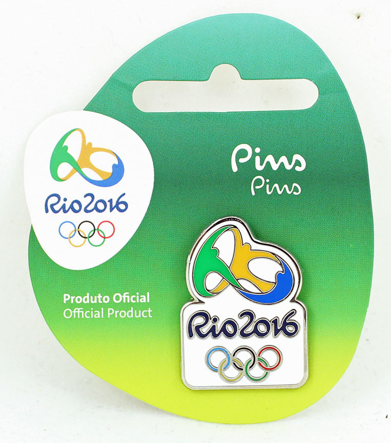 Rio de Janeiro 2016 Olympics Logo Pin