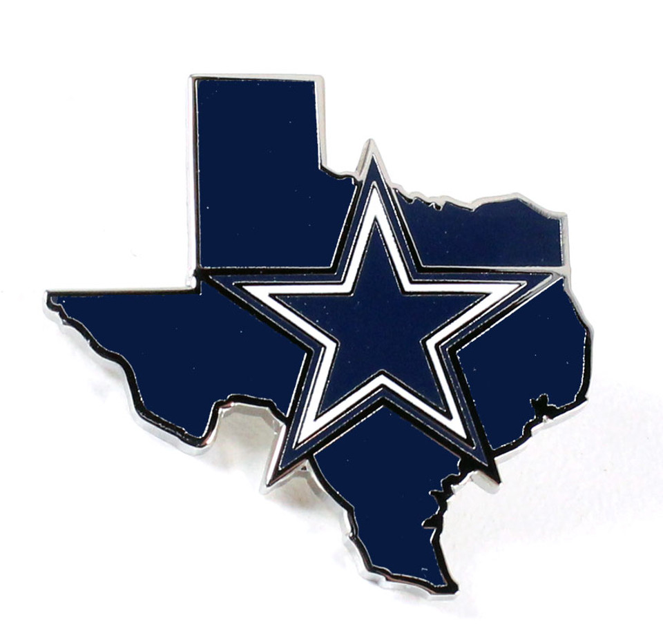 Dallas Cowboys State of Texas Pin