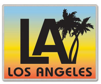 Los Angeles California Lapel Pin