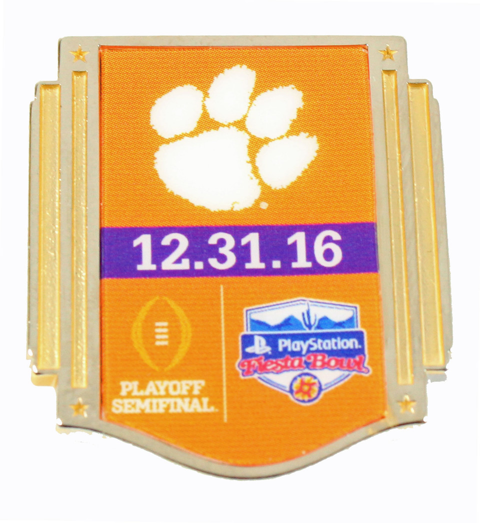 Clemson Tigers 2016 Fiesta Bowl Pin