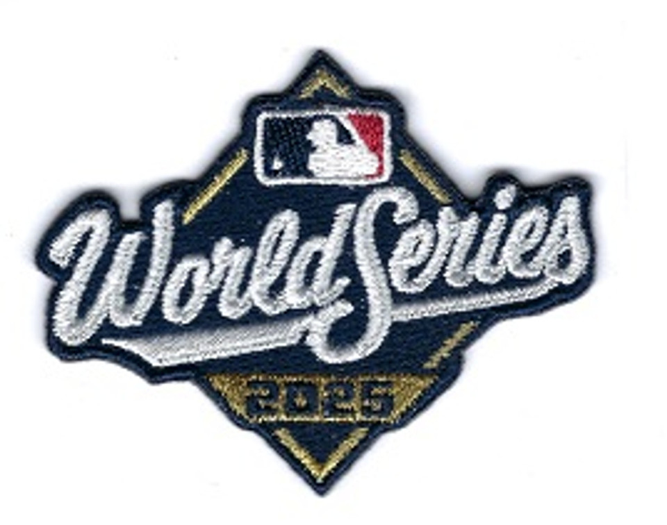 2025 MLB World Series Logo Patch - 2.5" x 2.25"