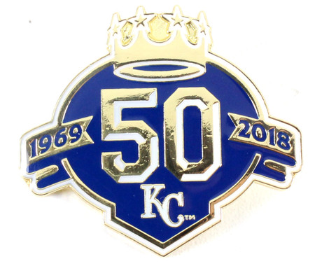 Kansas City Royals 50th Anniversary Pin - Limited Edition 500