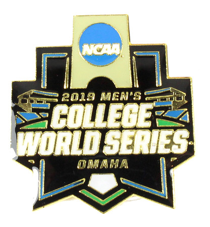 2019 College World Series Logo Pin