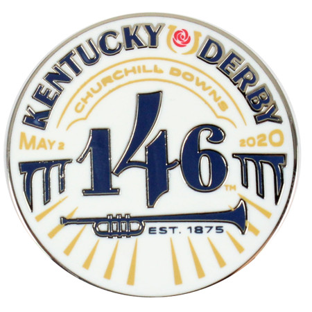 2020 Kentucky Derby 146 Logo Pin