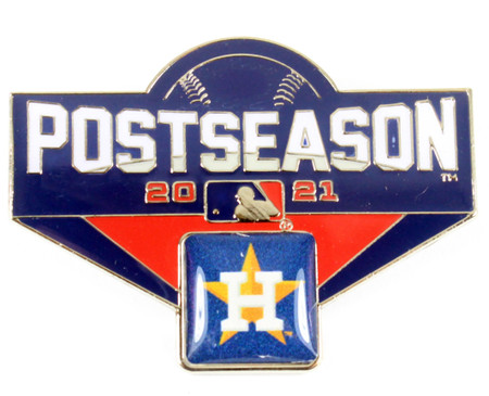 Houston Astros 2021 Post Season Oversized Pin - 1.75"