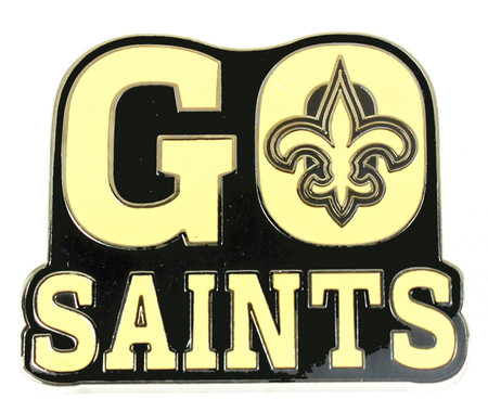 New Orleans Saints Slogan Pin