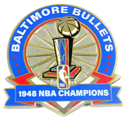 Baltimore Bullets 1948 NBA Champions Pin