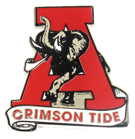 Alabama Crimson Tide Retro Logo Pin
