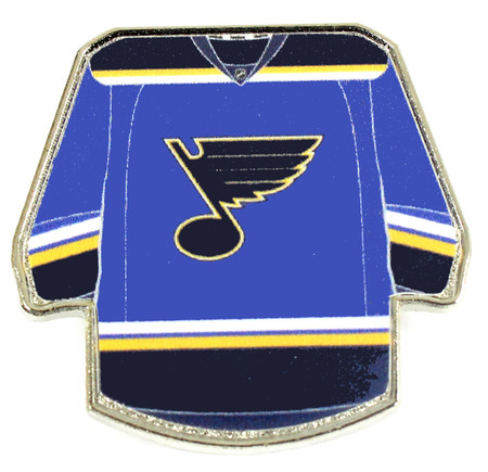 St. Louis Blues Home Jersey Pin