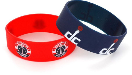 Washington Wizards Wide Wristbands (2 Pack)