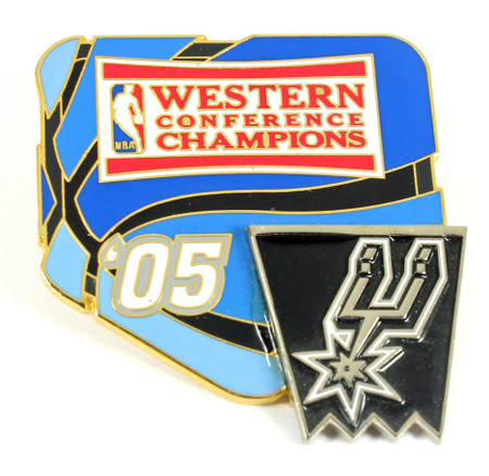 San Antonio Spurs 2005 Western Conference Champs Pin