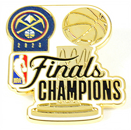 Denver Nuggets 2023 NBA Champs Trophy Pin