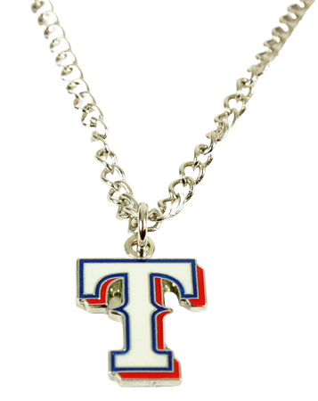 Texas Rangers Logo Necklace