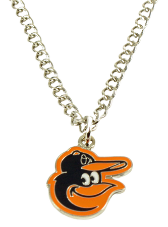 Baltimore Orioles Logo Necklace