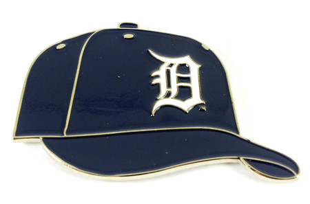 Detroit Tigers Metal Cap Magnet - 2.5"