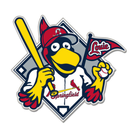 Springfield Cardinals Mascot Logo Pin