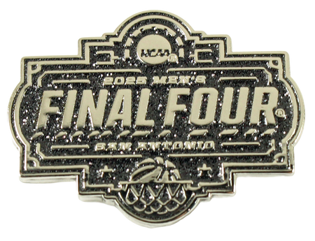 2025 Men's Final Four Glitter Logo Pin