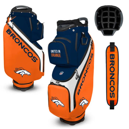 Denver Broncos Golf Bag w/ Cooler Bucket