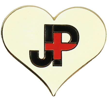 Japan Relief Heart Pin - Gold