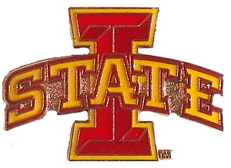 Iowa State Logo Pin