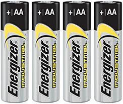 Energizer Industrial Alkaline AA - 4 Pack - FREE SHIPPING! - Brooklyn ...