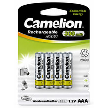Camelion AAA Rechargeable Batteries 300mAH 8 Pack - Brooklyn Battery Works