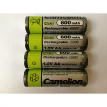 Camelion AA Rechargeable Batteries 600mAH 12 Pack + FREE SHIPPING ...