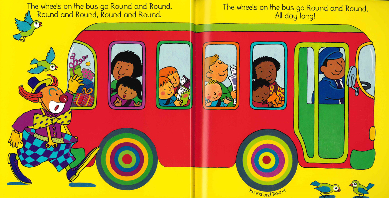 The Wheels on the Bus: Hands-On Songs (Board Book) - Books By The Bushel