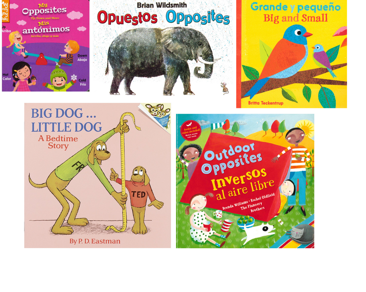 Opposites (Spanish/English) (Board Book) - Books By The Bushel