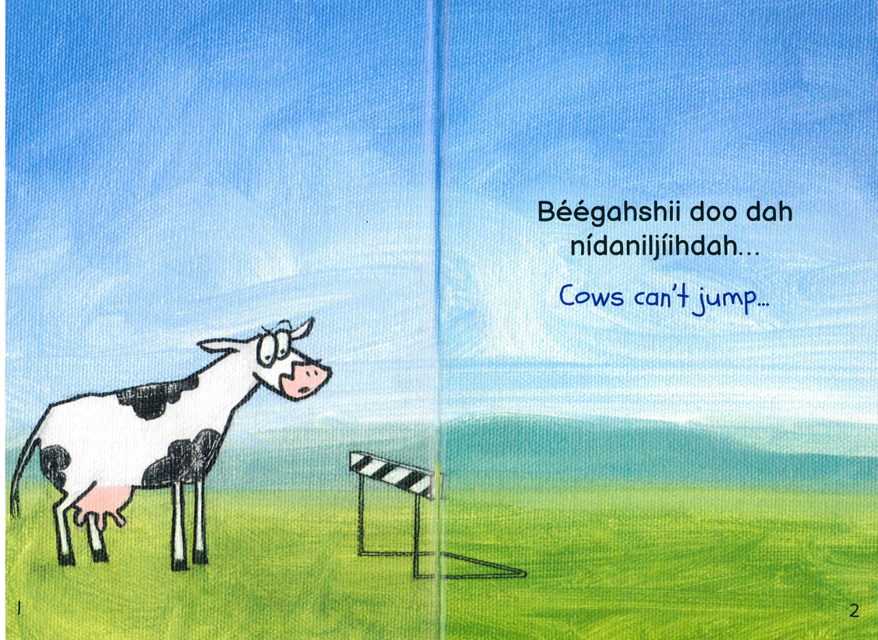 Cows Can't Jump (Haitian Creole/English) (Paperback) - Books By The Bushel