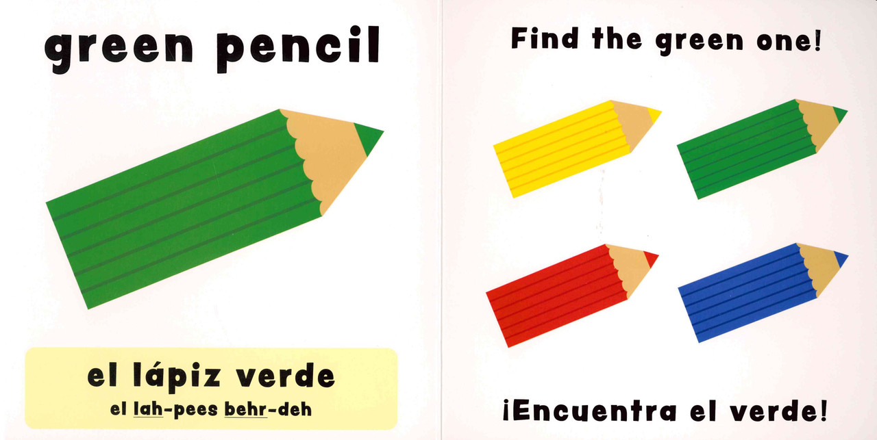 Colors/Los colores (Spanish/English (Board Book) - Books By The Bushel