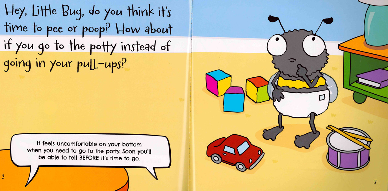 Time to Go Potty, Little Bug! (Paperback) - Books By The Bushel