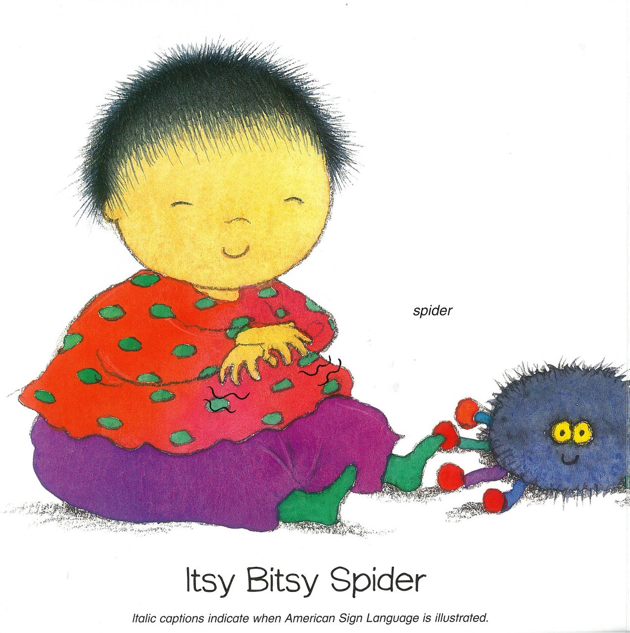 Itsy Bitsy Spider: Sign & Singalong (Board Book)* - Books By The Bushel