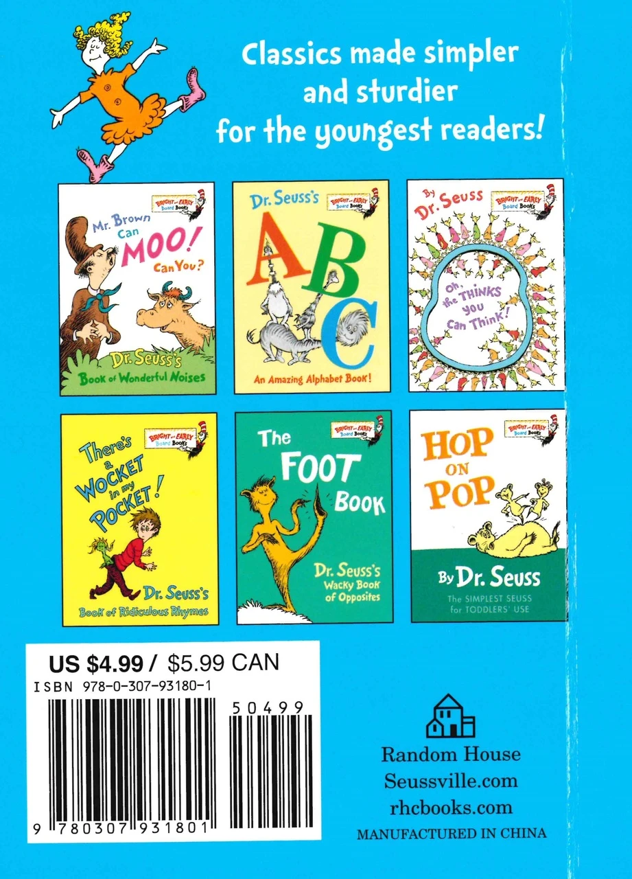 Fox in Socks: Dr. Seuss (Board Book) - Books By The Bushel