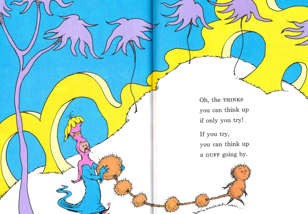 Oh, The Thinks You Can Think: Dr. Seuss (Board Book) - Books By The Bushel