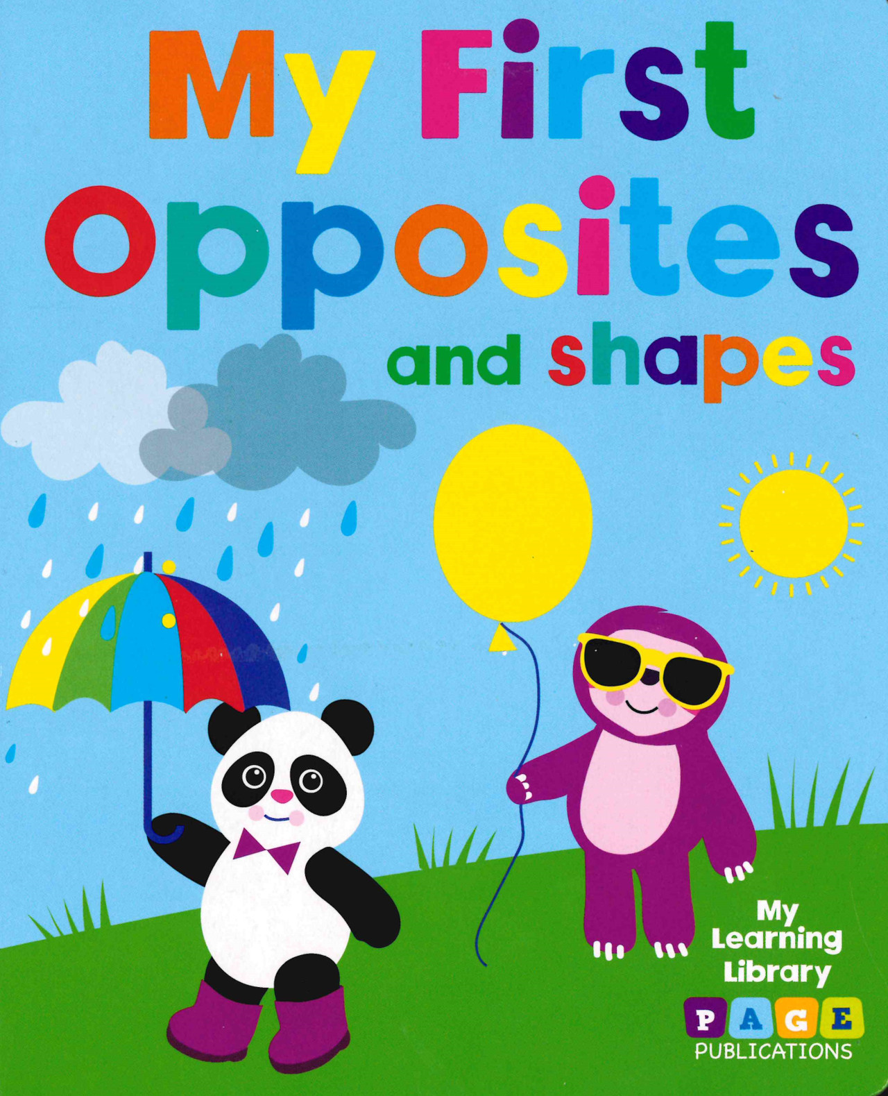 My First Opposites and Shapes (Board Book) - Books By The Bushel