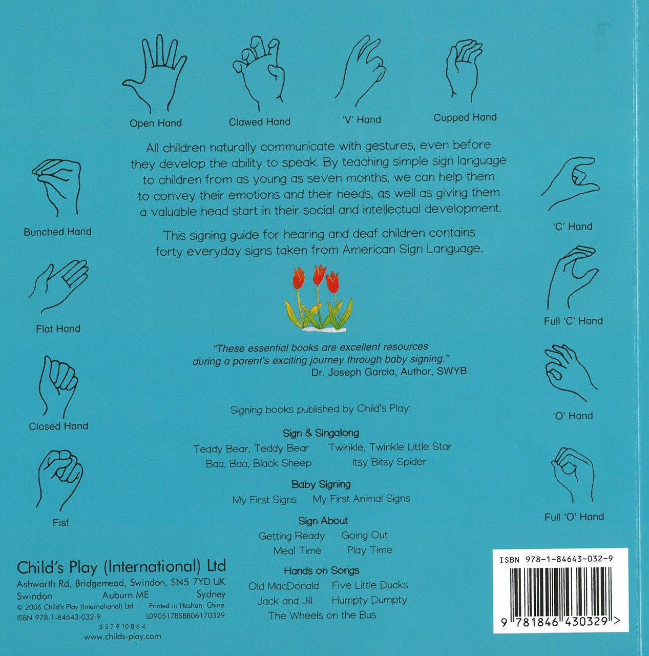 Sign Language books for infants by Books By The Bushel